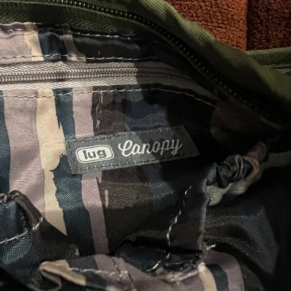 lug | Bags | Lug Canopy Medium Crossbody Bag Loveembroidery On Front ...